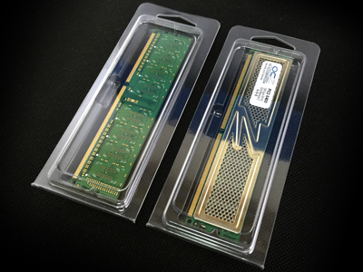 ddr plastic box packaging ram memory clamshell 1854