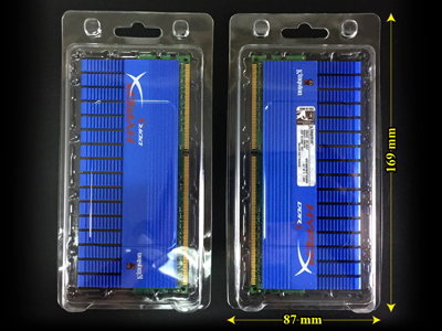 dram memory module ddr4 ddr long dimm esd package blister clamshell ...