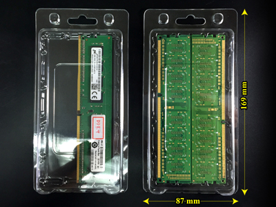 dram memory module ddr4 ddr long dimm esd package blister clamshell ...