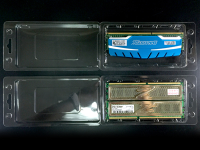 dram module memory kit heatsinks ddr4 ddr esd package blister clamshell ...