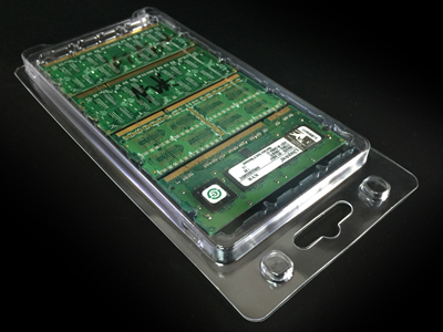 dram module memory kit heatsinks ddr4 ddr esd package blister clamshell ...