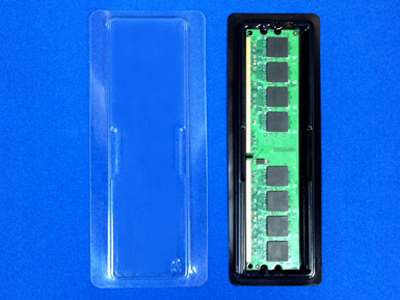 dram memory module box package plastic blister clamshell tray ddr3 ddr2 ...