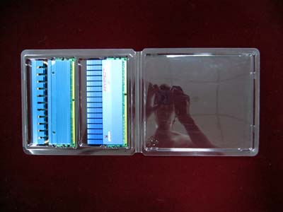 Memorypack 2ct memory dimm packaging tray clamshell plastic box ddr ...