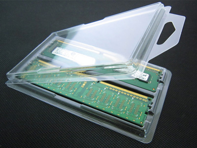 memorypack memory ram module packaging ddr plastic box clamshell 1976001