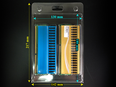 ddr4 ddr memory ram module packaging plastic box esd blister clamshell ...