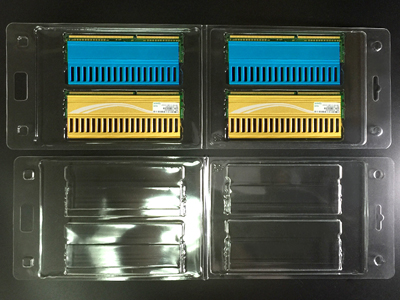 ddr4 ddr memory ram module packaging plastic box esd blister clamshell ...