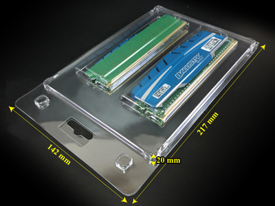 crucial memory ram module plastic box packaging 1817035