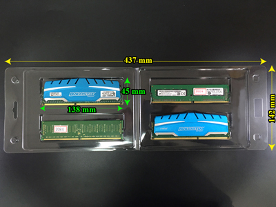 crucial memory ram module plastic box packaging 1817035