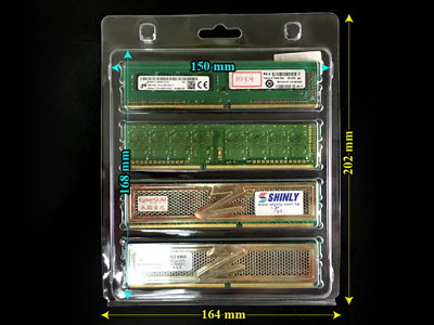 quad channel memory kit dram memory module ddr4 ddr esd package blister ...