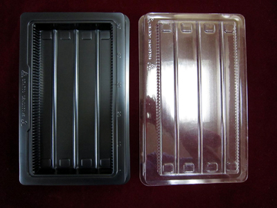 DDR tray clamshell container 1771PA9