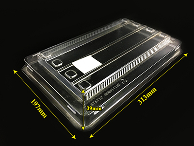 DDR tray clamshell container 1771PA9