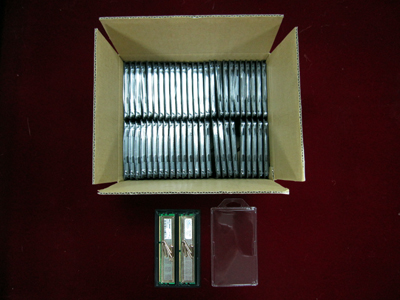 esd cardboard box dram memory module plastic box ddr3 ddr2 ddr1 long ...