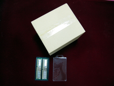 esd cardboard box dram memory module plastic box ddr3 ddr2 ddr1 long ...