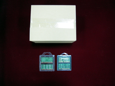 esd cardboard box dram memory module plastic box ddr3 ddr2 ddr1 long ...