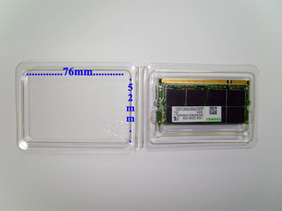 dram memory module so dimm ddr3 ddr2 ddr1 esd package blister clamshell ...