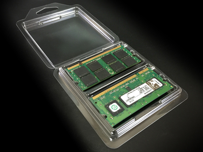 ddr packaging memory ram module plastic box 2ct so dimm 2113