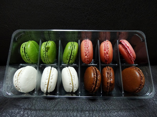 Macaroon packaging Macaron plastic box clamshell