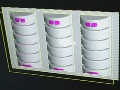 Macaroon packaging Macaron plastic box clamshell