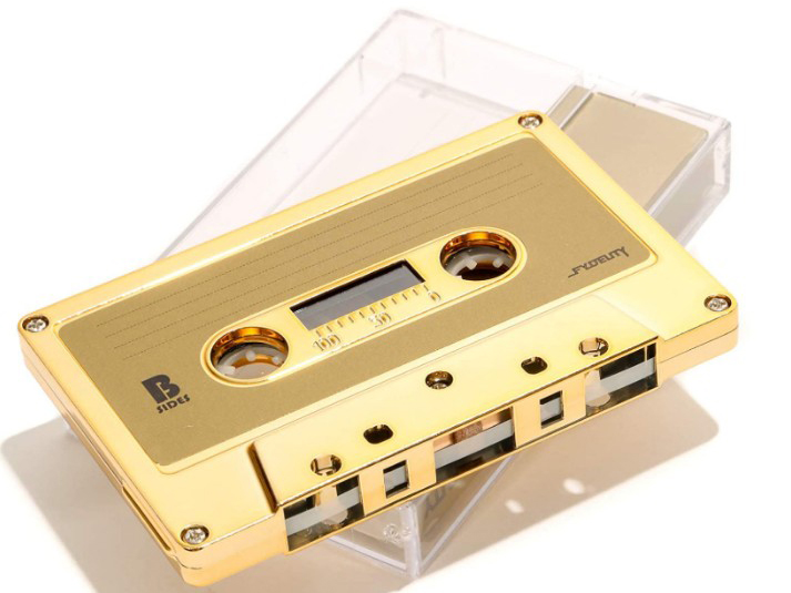 auido cassette housing tapes c-0 with jewel case box