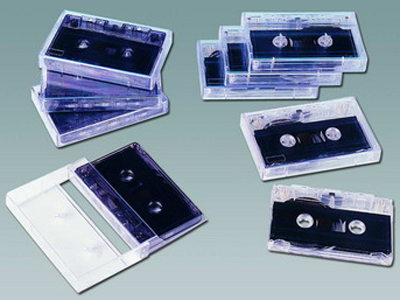 auido cassette housing tapes c-0 with jewel case box