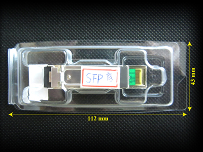 Model 2104-001 ( clamshell box for 1-count GLC-SX-MM SFP transceiver ...