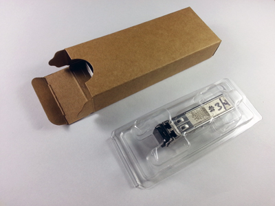 Model 2104-001 ( clamshell box for 1-count GLC-SX-MM SFP transceiver ...