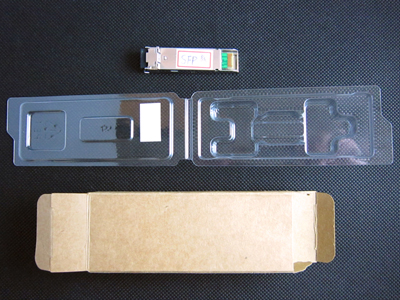 Model 2104-001 ( clamshell box for 1-count GLC-SX-MM SFP transceiver ...