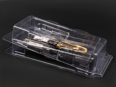 2114011 QSFP QSFP-DD Transceivers clamshell plastic box packaging mpk