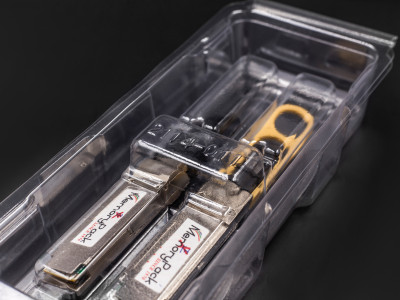 2114011 QSFP QSFP-DD Transceivers clamshell plastic box packaging mpk