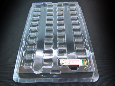 20ct SFP clamshell tray packaging plastic box 1955