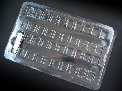 20ct SFP clamshell tray packaging plastic box 1955