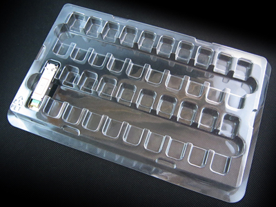 20ct SFP clamshell tray packaging plastic box 1955