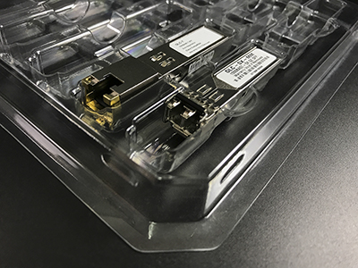 10ct SFP clamshell tray packaging plastic box mpk memorypack