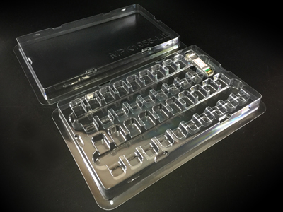 20ct SFP clamshell tray packaging plastic box 1955
