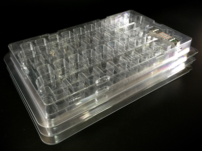 20ct SFP clamshell tray packaging plastic box 1955