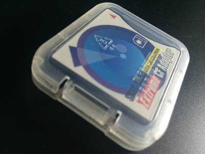 cf sd adapter memory card case plastic jewel box blister clamshell R1