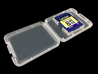 sd memory card mini case jewel box