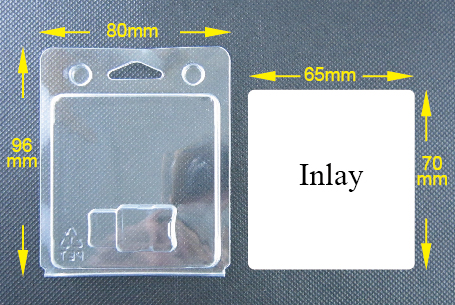 twist usb packaging plastic box clamshell blister box