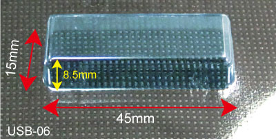 twist usb packaging plastic box clamshell blister box