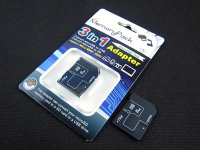 microSD trio 3 in 1 adapter reader MPK-TF3IN1USB