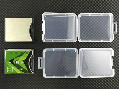 YK1 CF typeI CF typeII compactflash memory card mini case jewel box ...