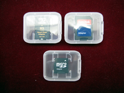 mini sd sd ms pro duo memory card sdhc sdxc plastic case jewel box ...