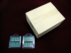 memorypack memory ram module dram ddr esd package plastic box blister ...