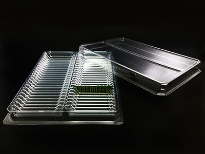 50ct 72 pin simm memory module box package blister clamshell tray