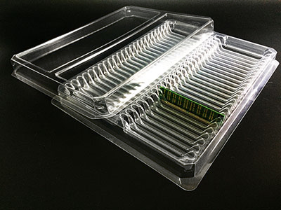 50ct 72 pin simm memory module box package blister clamshell tray