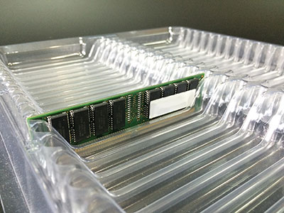 50ct 72 pin simm memory module box package blister clamshell tray