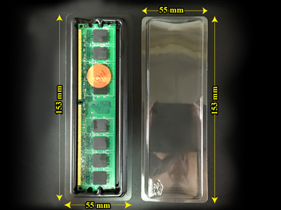 ddr memory ram module packaging plastic box blister clamshell tray long ...