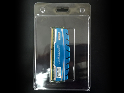 1817-014 crucial memory ram module plastic box packaging