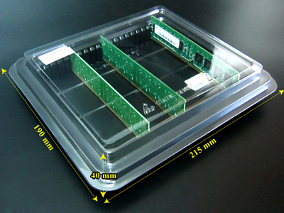 1888 20-count long dimm dram memory module ddr esd package plastic box ...