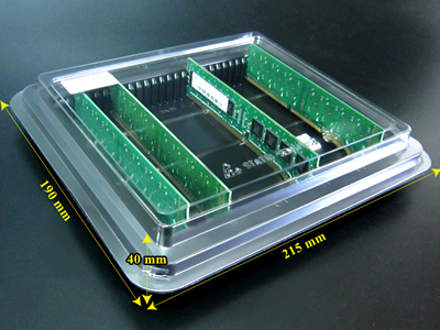 1888 25-count long dimm dram memory module ddr esd package plastic box ...